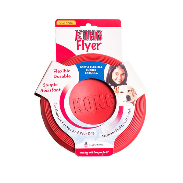 FRISBEE KONG FLYER SMALL FLEXIBLE - Natural Life