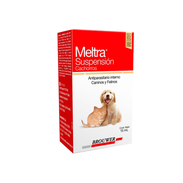 Meltra Suspensión Cachorros X 15 Cc Antiparacitario Interno - Natural Life