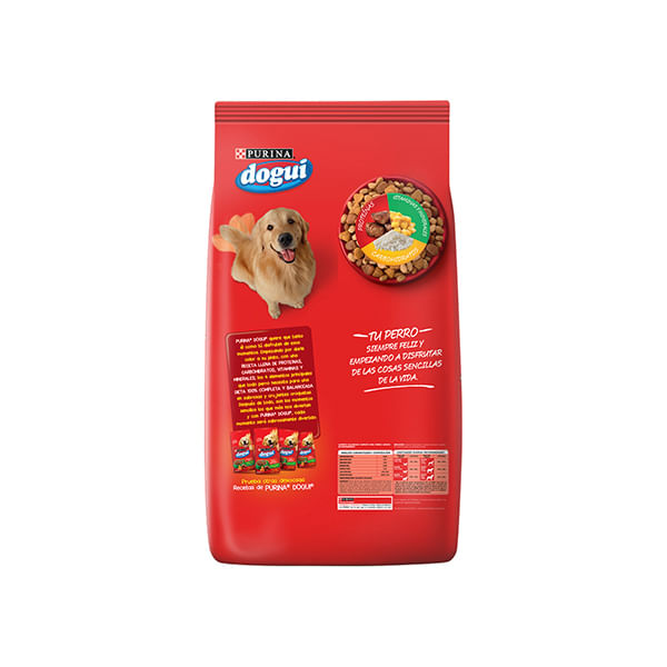 Dogui Perro Adulto Carne, Pollo, Cereales y Vegetales x 3 Kg - Natural Life