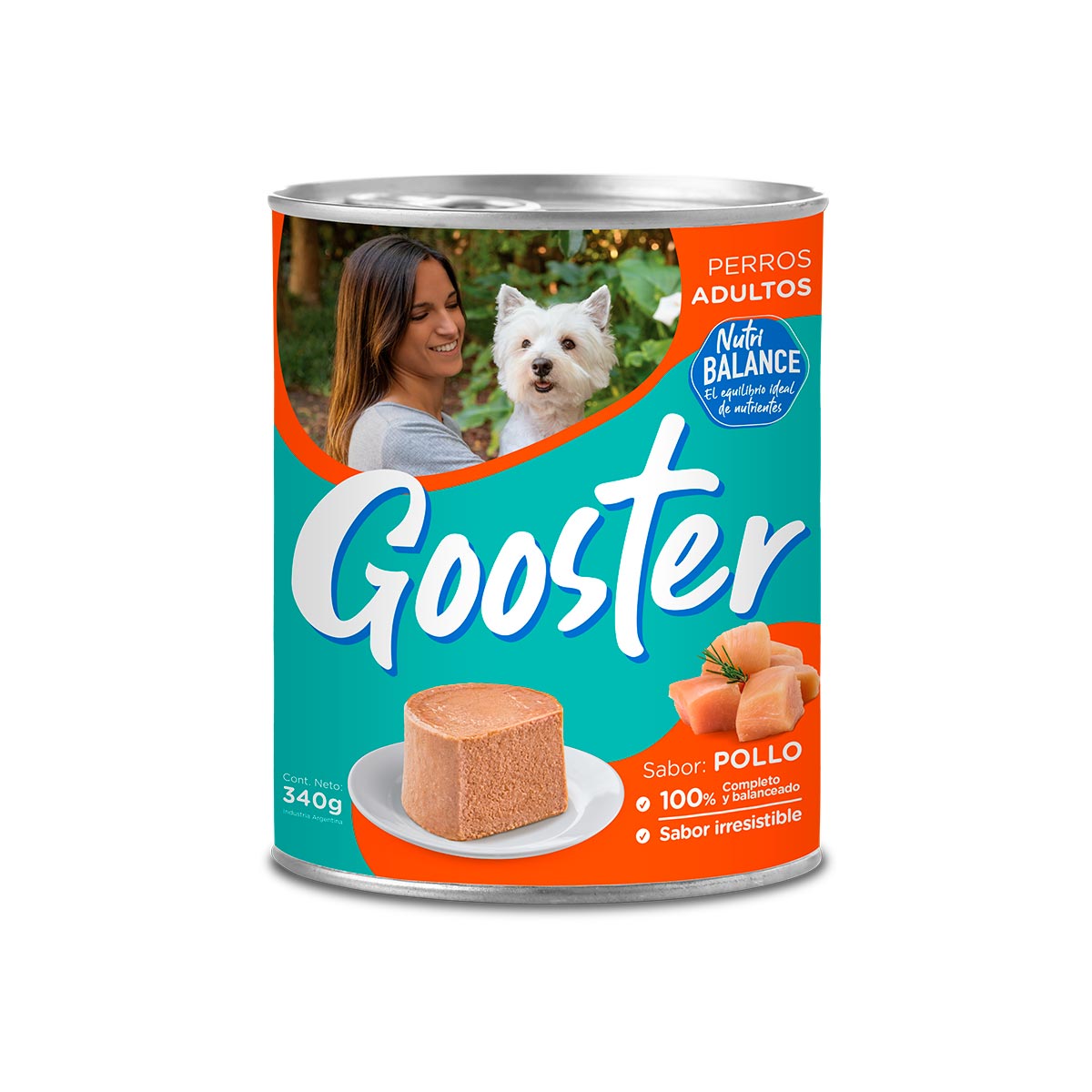Gooster Wet Adulto Pollo X 340 Gr - Natural Life