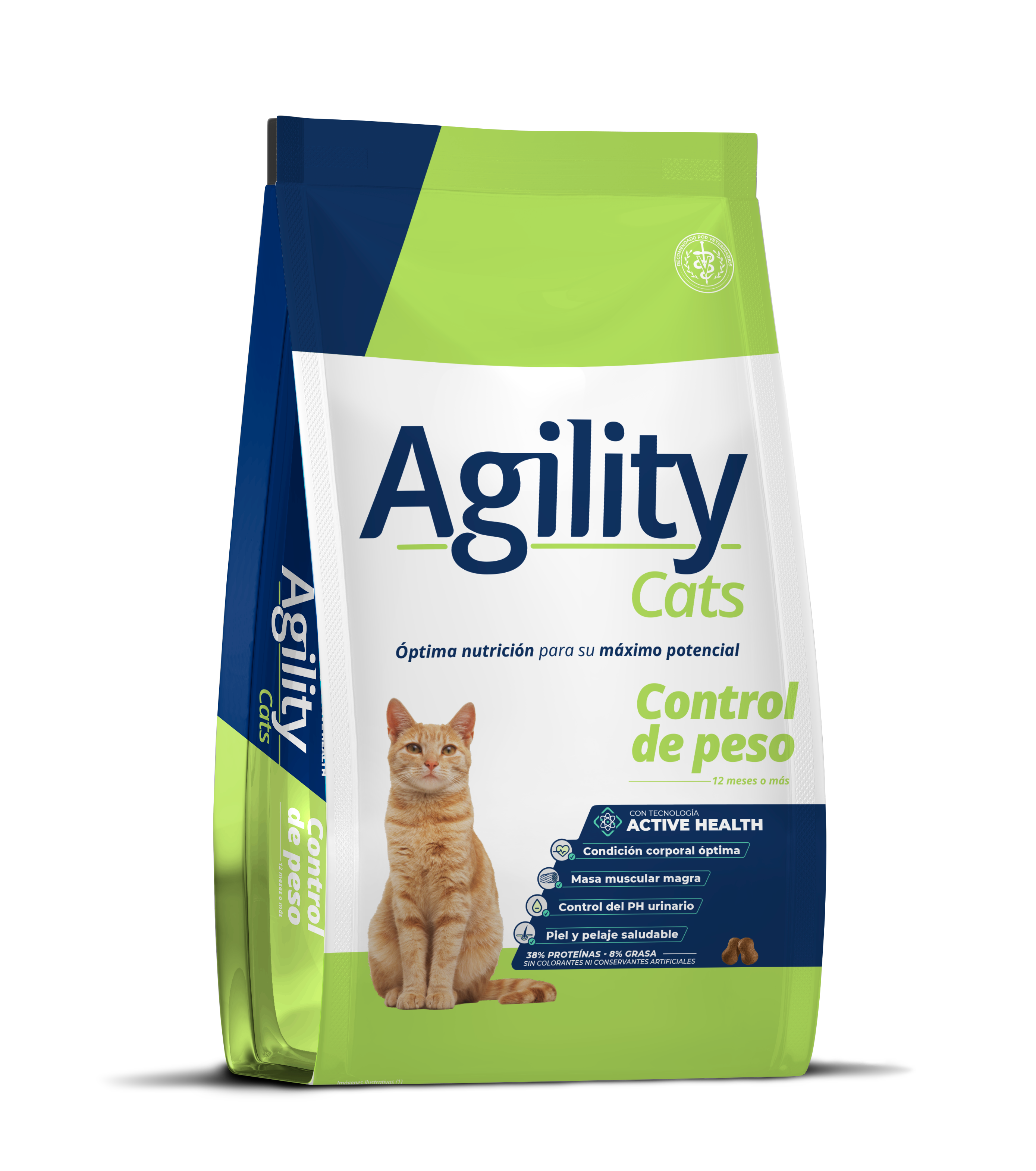Agility Gato Control De Peso 1.5 Kg