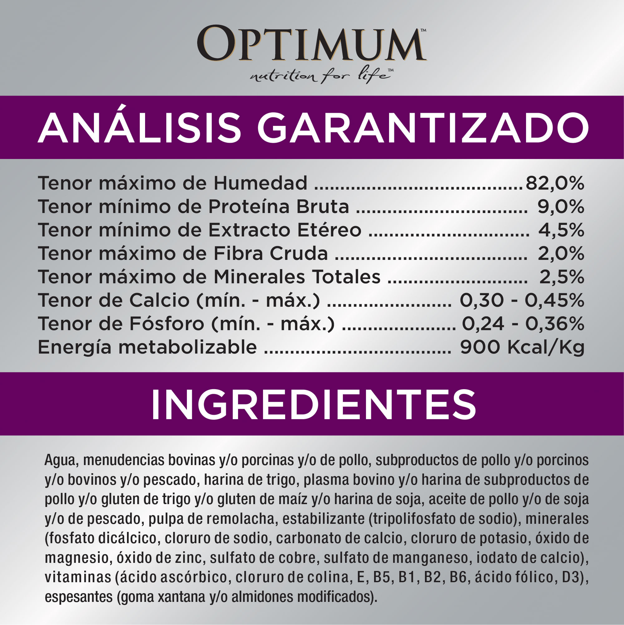 Optimum Dog Wet Puppy X 100 Gr