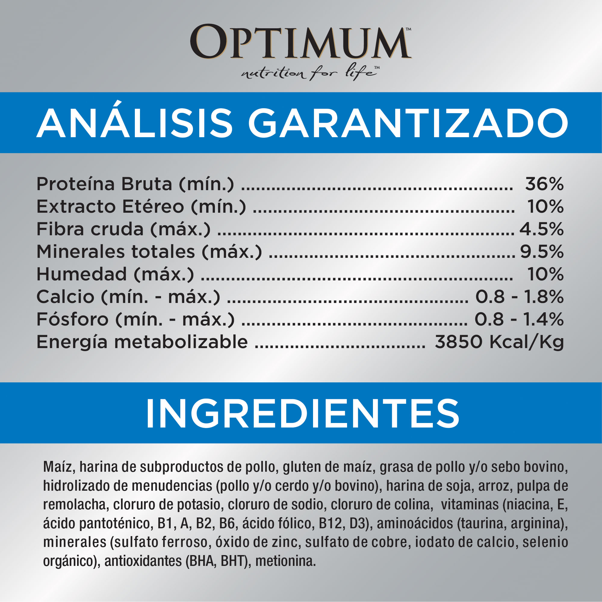 Optimum Gato Castrados X 1 Kg