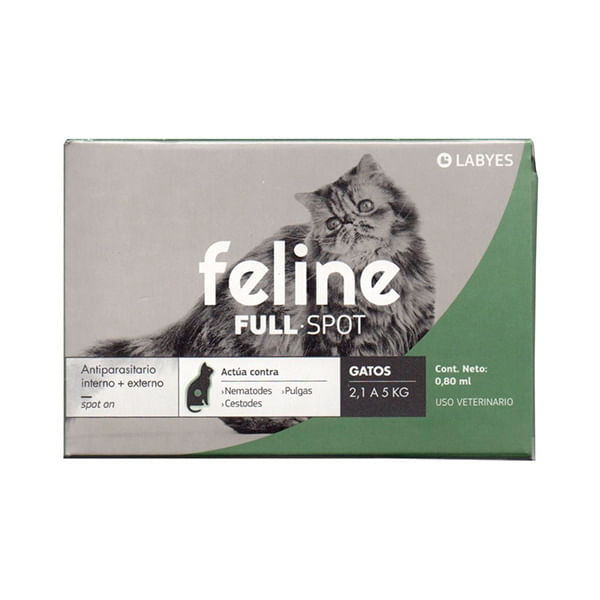 Antiparasitario Full Spot Gatos 2 A 5Kg - Natural Life