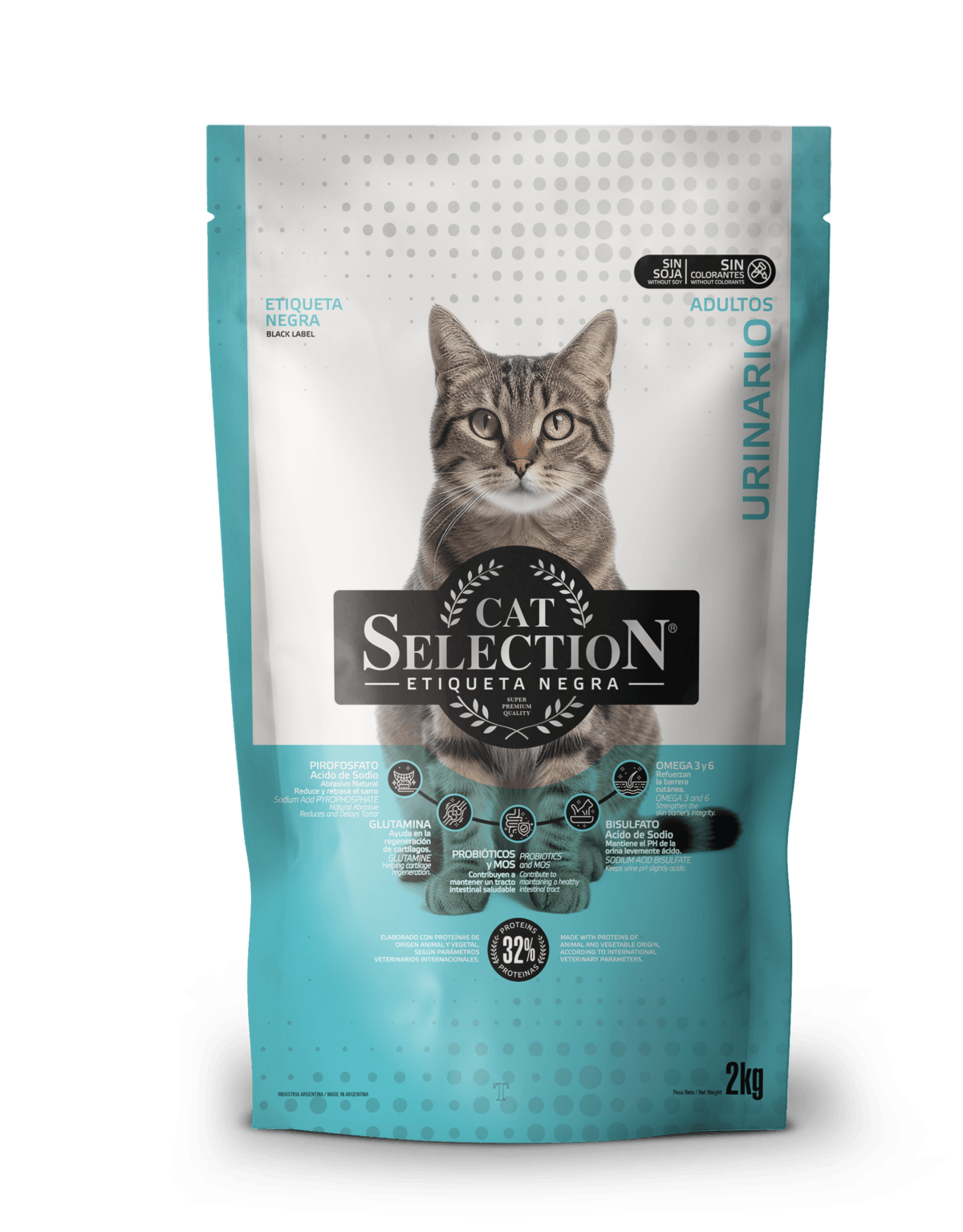 Cat Selection Etiqueta Negra Urinary x 2 Kg